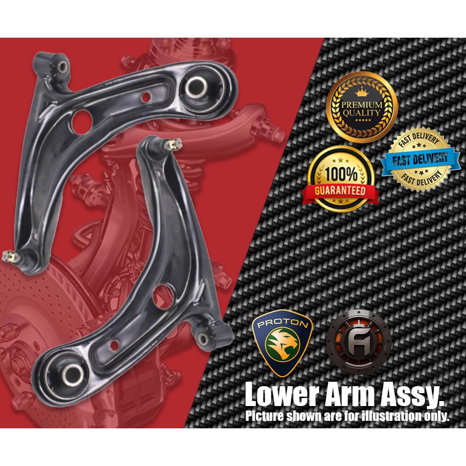 PROTON | LOWER ARM ASSY | FRONT LEFT / RIGHT | OEM | Shopee Malaysia