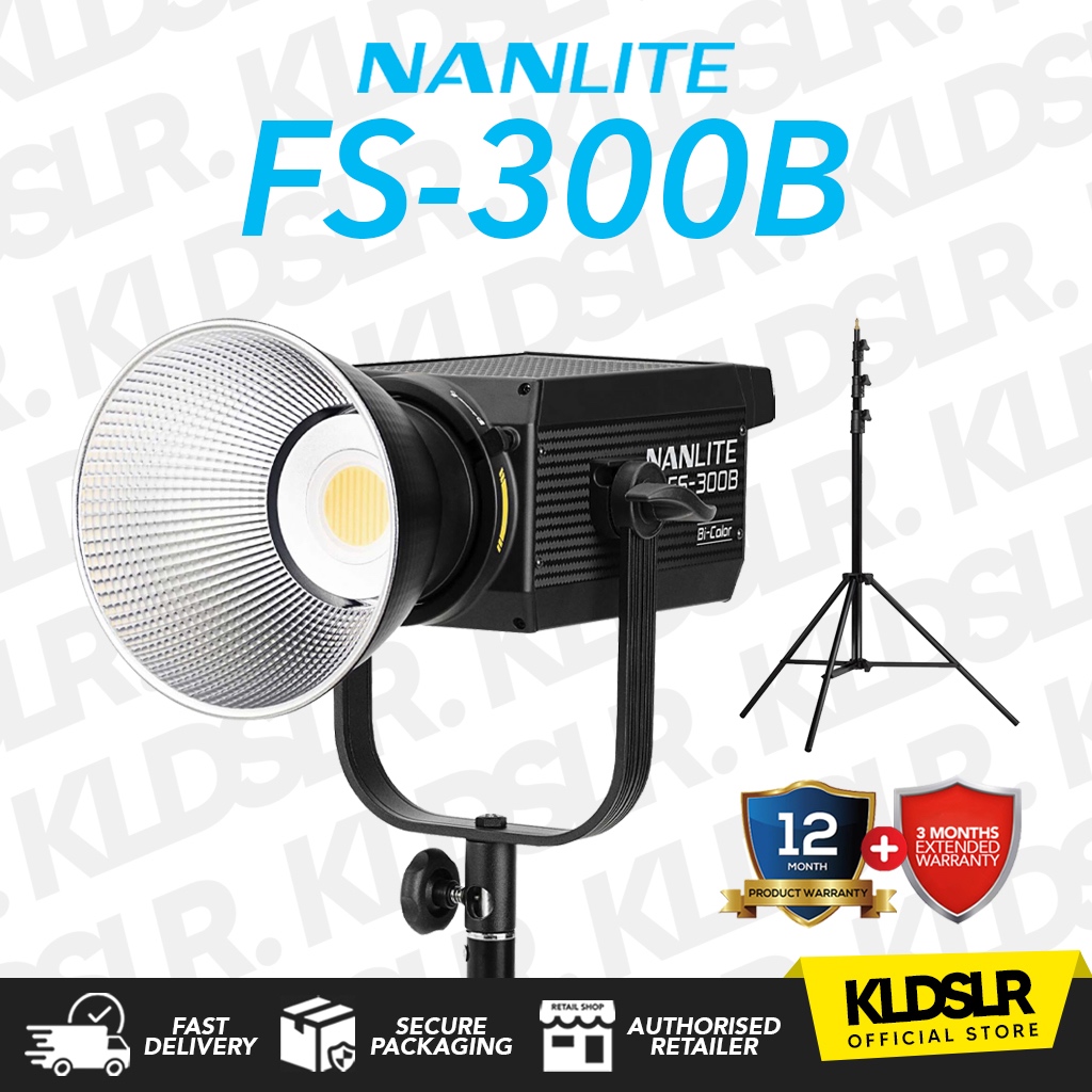 Nanlite FS-60B/ FS60B/ FS-150B / FS150B/ FS-300B / FS300B Bi-Color AC ...