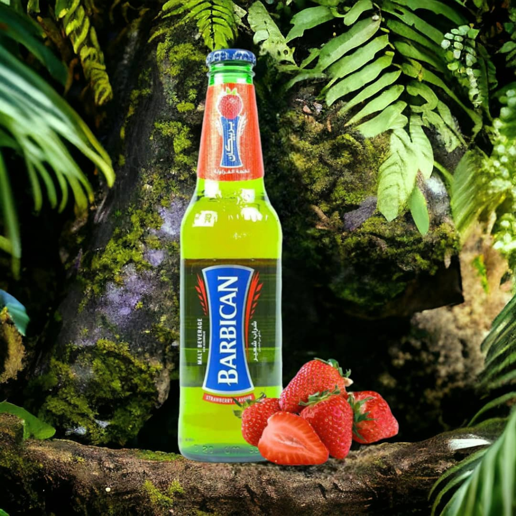 Barbican Malt Strawberry Flavor Non Alcoholic Drink 330ML - Original ...