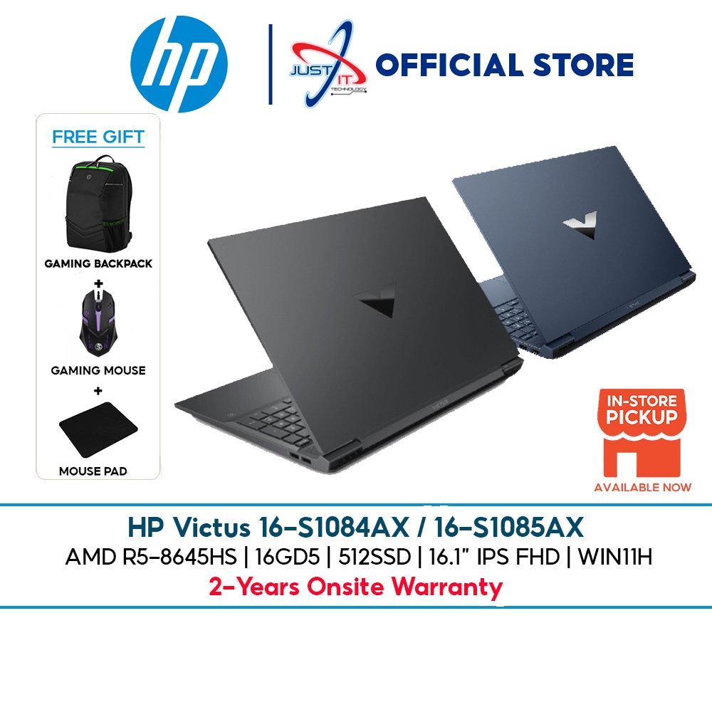 HP Victus Gaming Laptop (R5-8645HS/16GD5/512SSD) 16-S1084AX/16-S1085AX ...