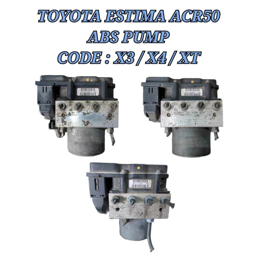 🇯🇵🇯🇵 ABS Pump / Anti-Lock Brake Toyota Estima Previa ACR50 06-19 ABS ...