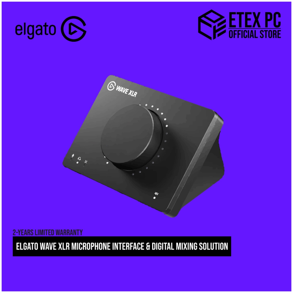 Elgato Wave XLR Microphone Interface & Digital Mixing Solution ...