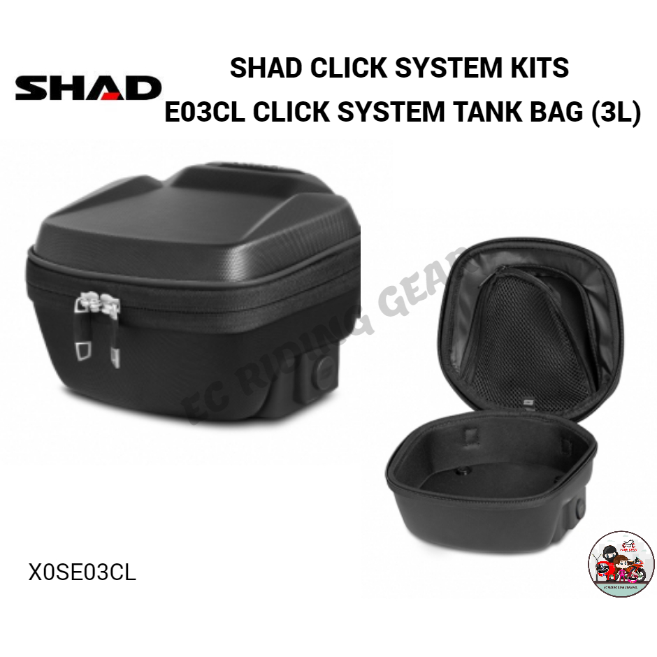 SHAD CLICK SYSTEM KITS E03CL CLICK SYSTEM TANK BAG (3L) | Shopee Malaysia