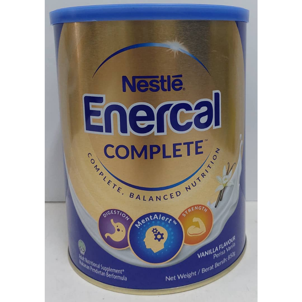 Nestle Enercal Complete Vanilla 850g EXP:;11-2026 | Shopee Malaysia