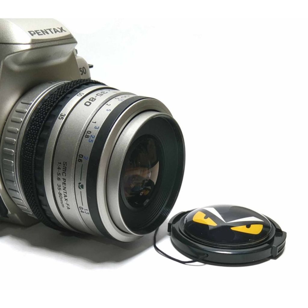 Cartoon Ninja Snap-on Lens Cap Lens front cover for Sony Canon Nikon ...