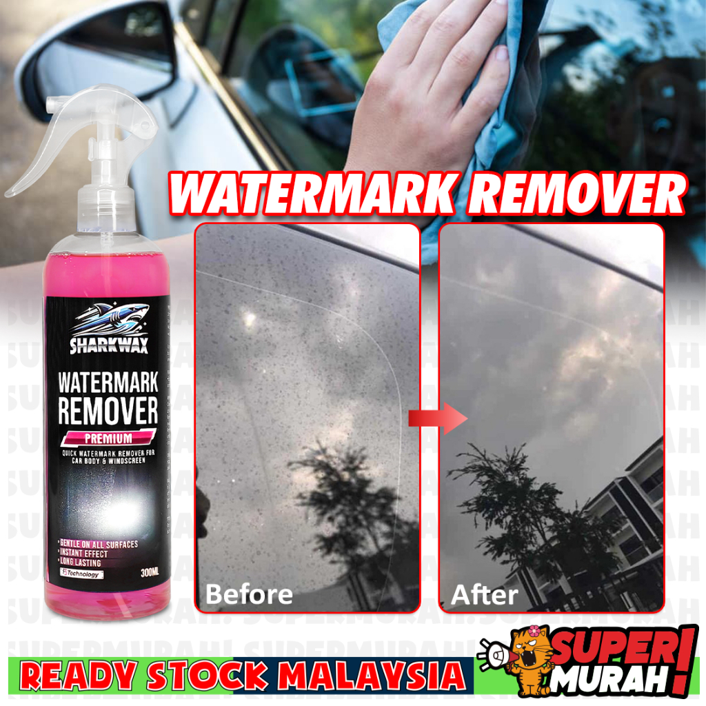 Shark Wax Watermark Remover Car Glass US Technology Water Stain Removal ...