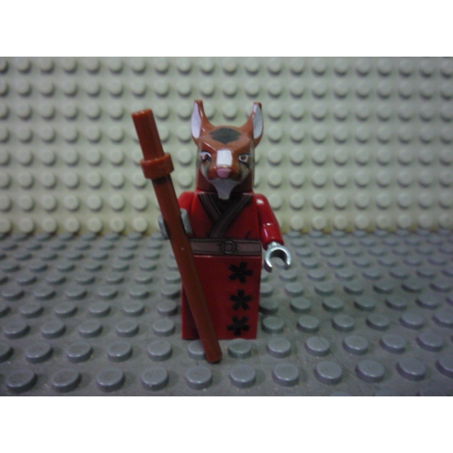 Custom Lego Teenage Mutant Ninja Turtle - Master Splinter Mini Figure ...