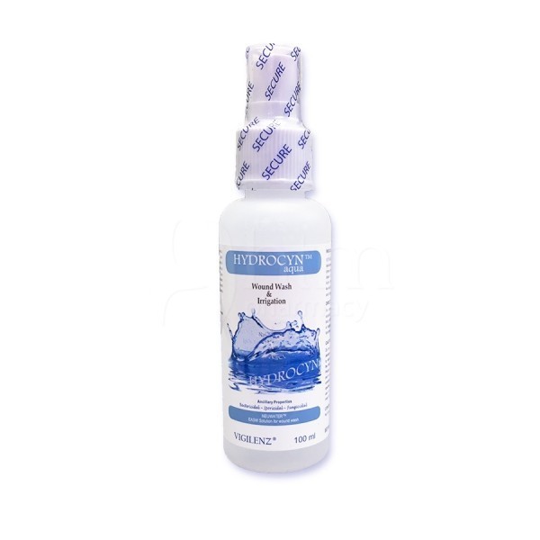 [WOUND CARE SOLUTION] Hydrocyn Aqua Wound Care Spray (100ml) | Shopee ...
