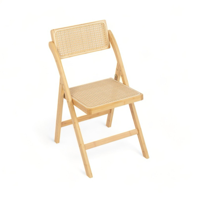 SSF PREMIUM Rattan Chair Folding Rattan Chair Kerusi Rotan | Shopee ...