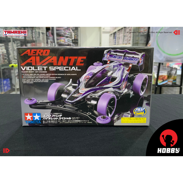 Tamiya 95062 Aero Avante Violet Special (Clear Body) (AR Chassis) (Mini ...