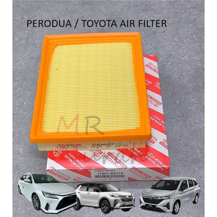 Air Filter - Toyota Vios 2023+ Perodua Ativa Alza 2022+ | Shopee Malaysia