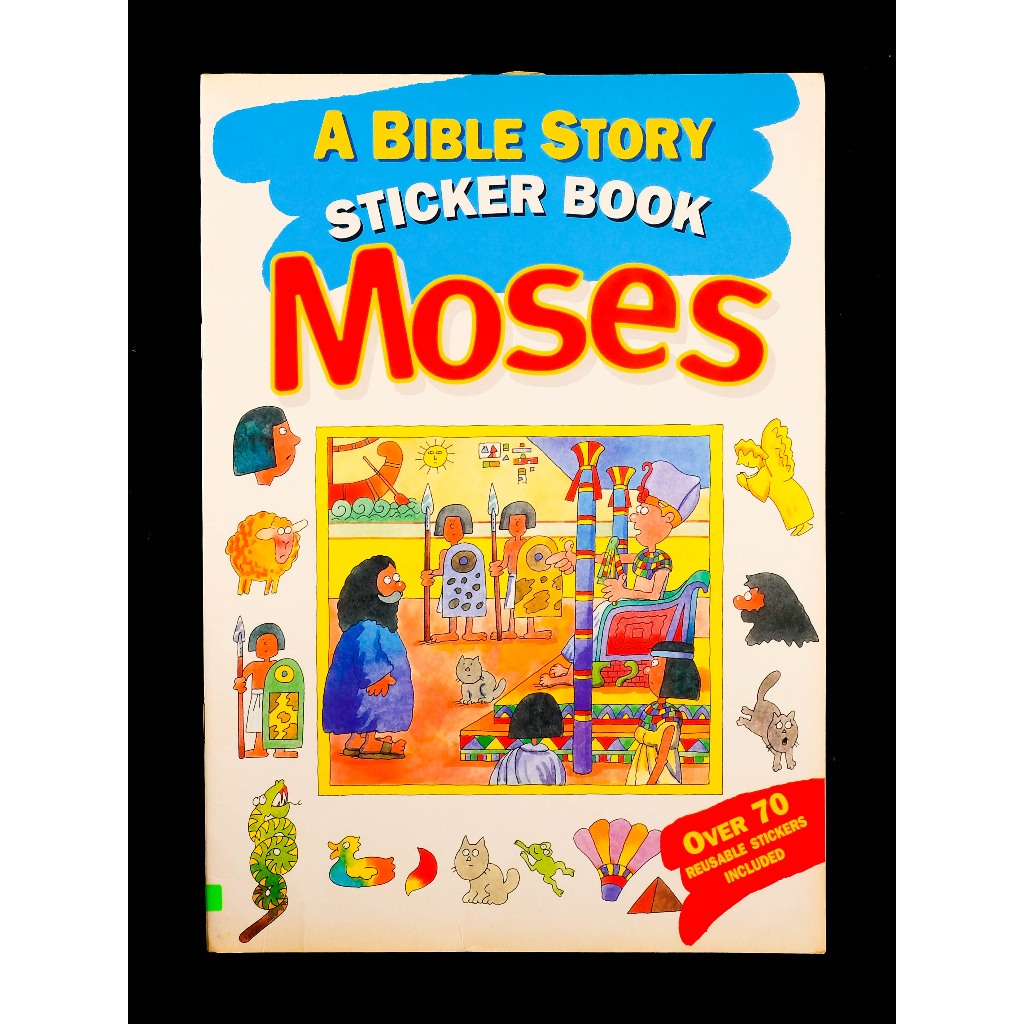 Bible Story Sticker Book: Moses (Favorite Bible Stories Sticker Books ...