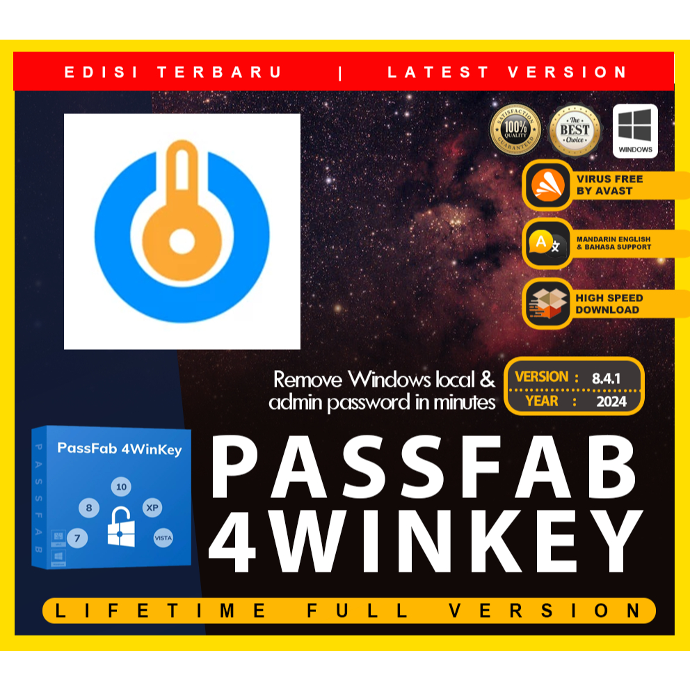 💻 PassFab 4WinKey 💻 Windows | Full Version | Lifetime License | Updated ...