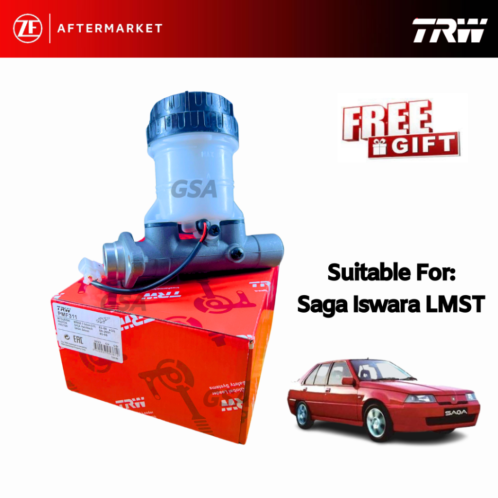 TRW Brake Master Pump Cylinder - Proton Saga Iswara LMST / 8V / 12V ...