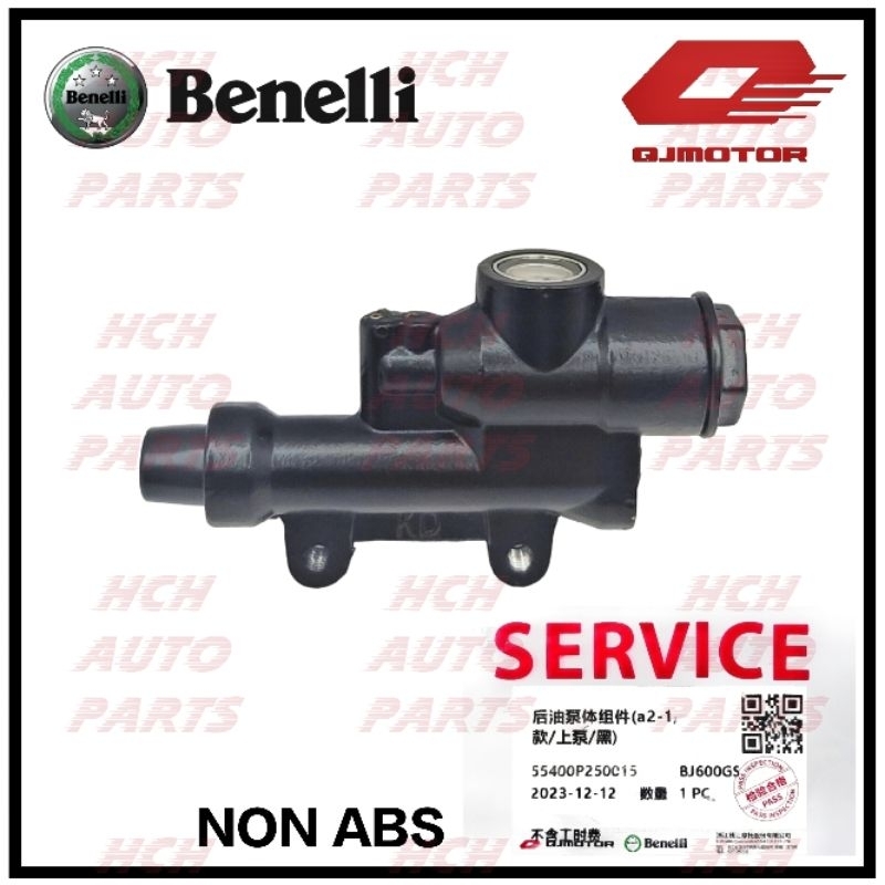 BRAKE MASTER PUMP (REAR) - BENELLI - TNT 600/ TNT 600S/ RK6 - ABS & NON ...