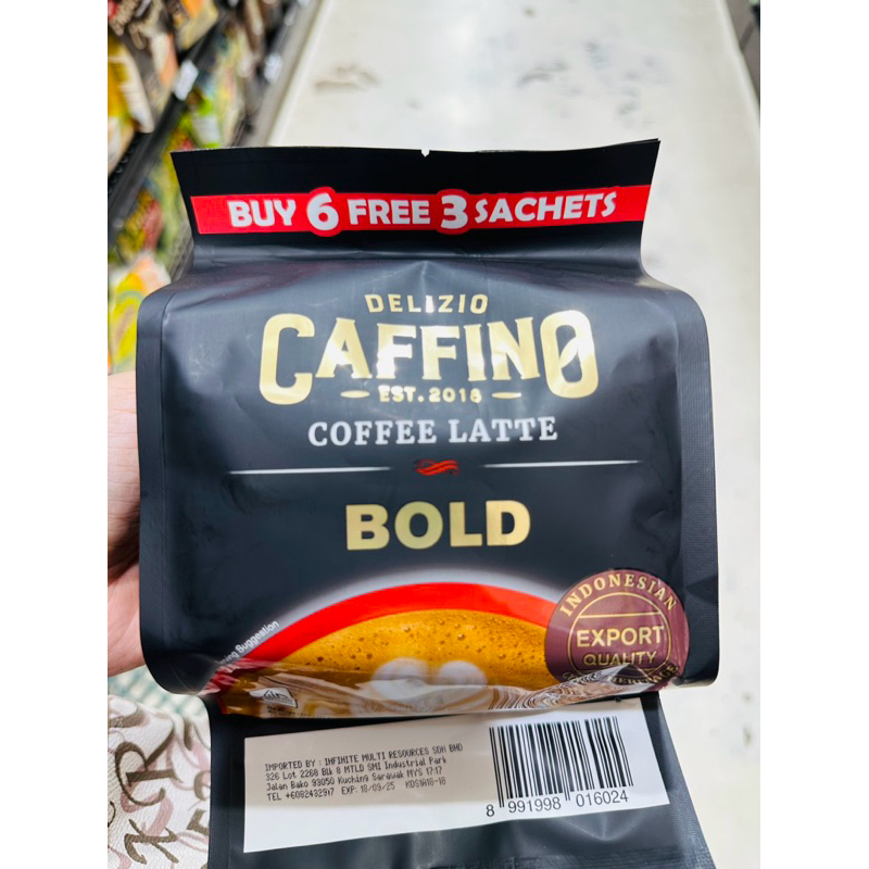 ORIGINAL💯Delizio Caffino Barista Coffee Latte Coconut Brown Sugar Halal ...