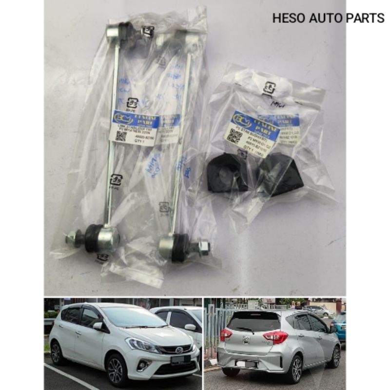 BCM Genuine Perodua Myvi Gen3 New Front Depan Stabilizer link Bush 100% ...
