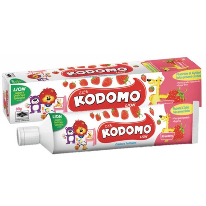 Kodomo Kids Toothpaste For Milk Teeth (80g) | kodomo toothpaste | ubat gigi budak | Shopee Malaysia