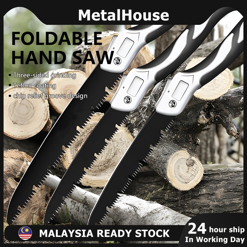 Branch Pruning Hand Saw Tree Cutter Wood Mini Lipat Pruner Folding ...