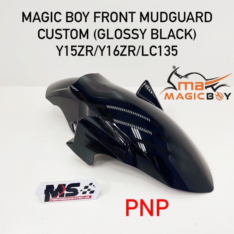 Front Mudguard Custom Y15ZR/Y16ZR/LC135 Glossy Black/Matte | Shopee ...