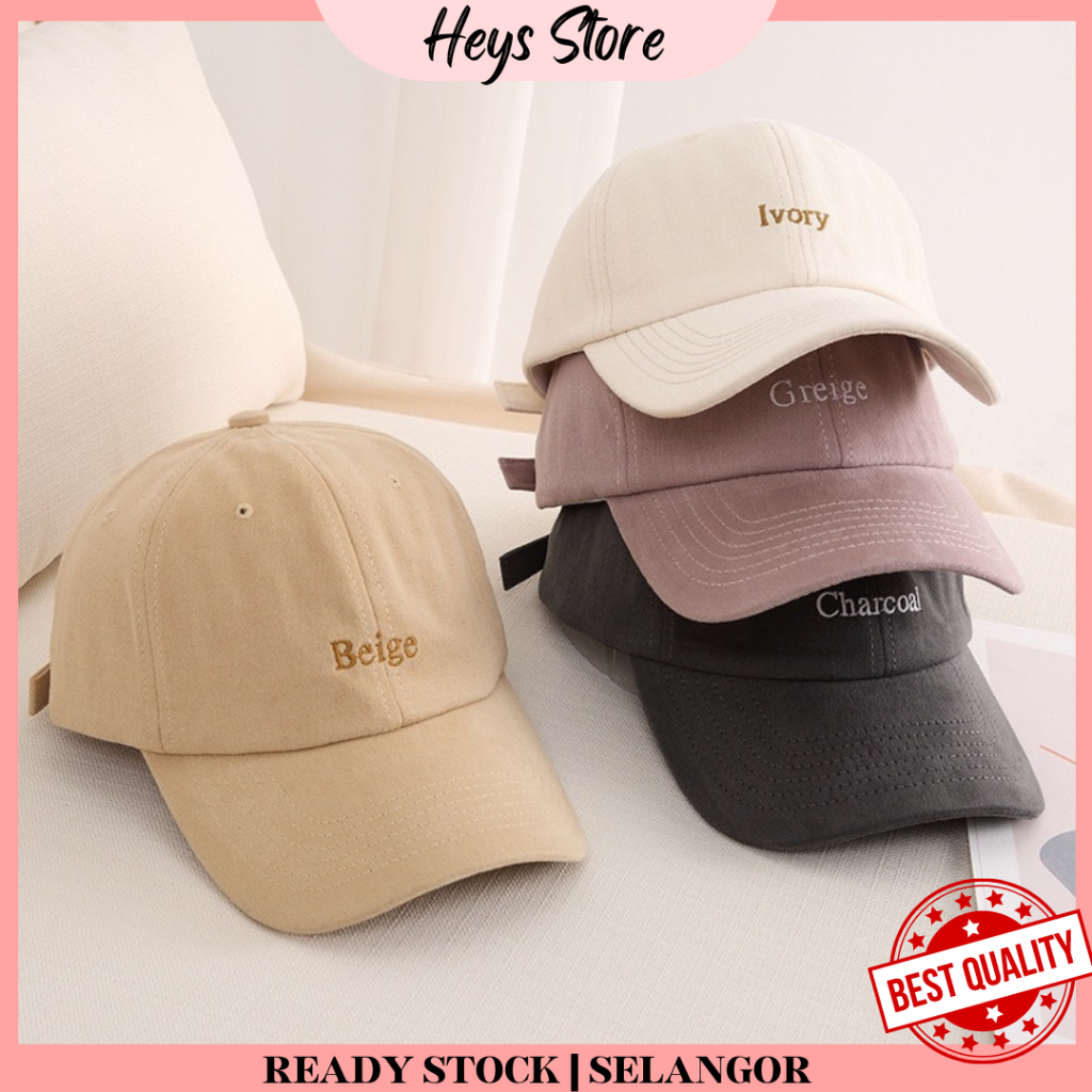 [Ready Stock] Ins Style Colourful Alphabetical Baseball Cap Unisex Cap ...