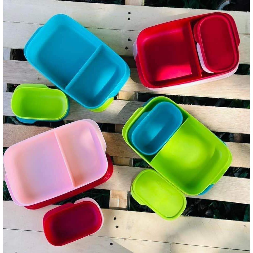 15Jenis: Tupperware FoodieBuddy Foodie Buddy Lunch Box/ Crystalwave ...