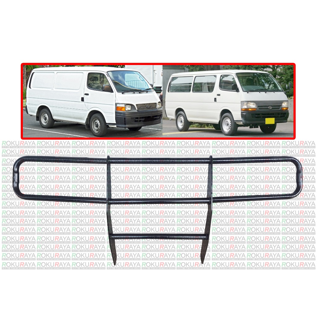 [NO BRACKET] Toyota Hiace H100 KDH100 (1992 1999) Front Bumper Kangaroo ...