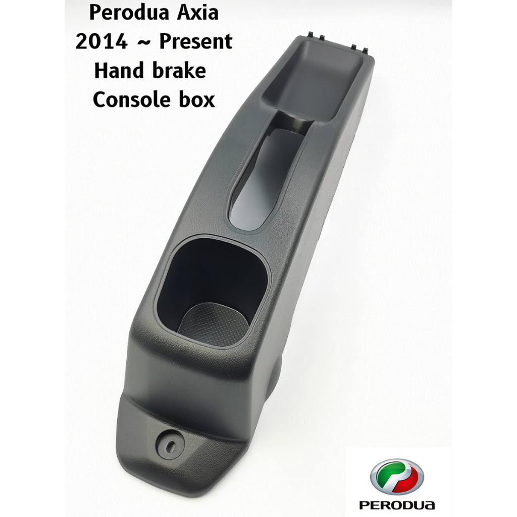 Perodua Axia Center Handbrake Console Box armrest Tray Organizer drink ...