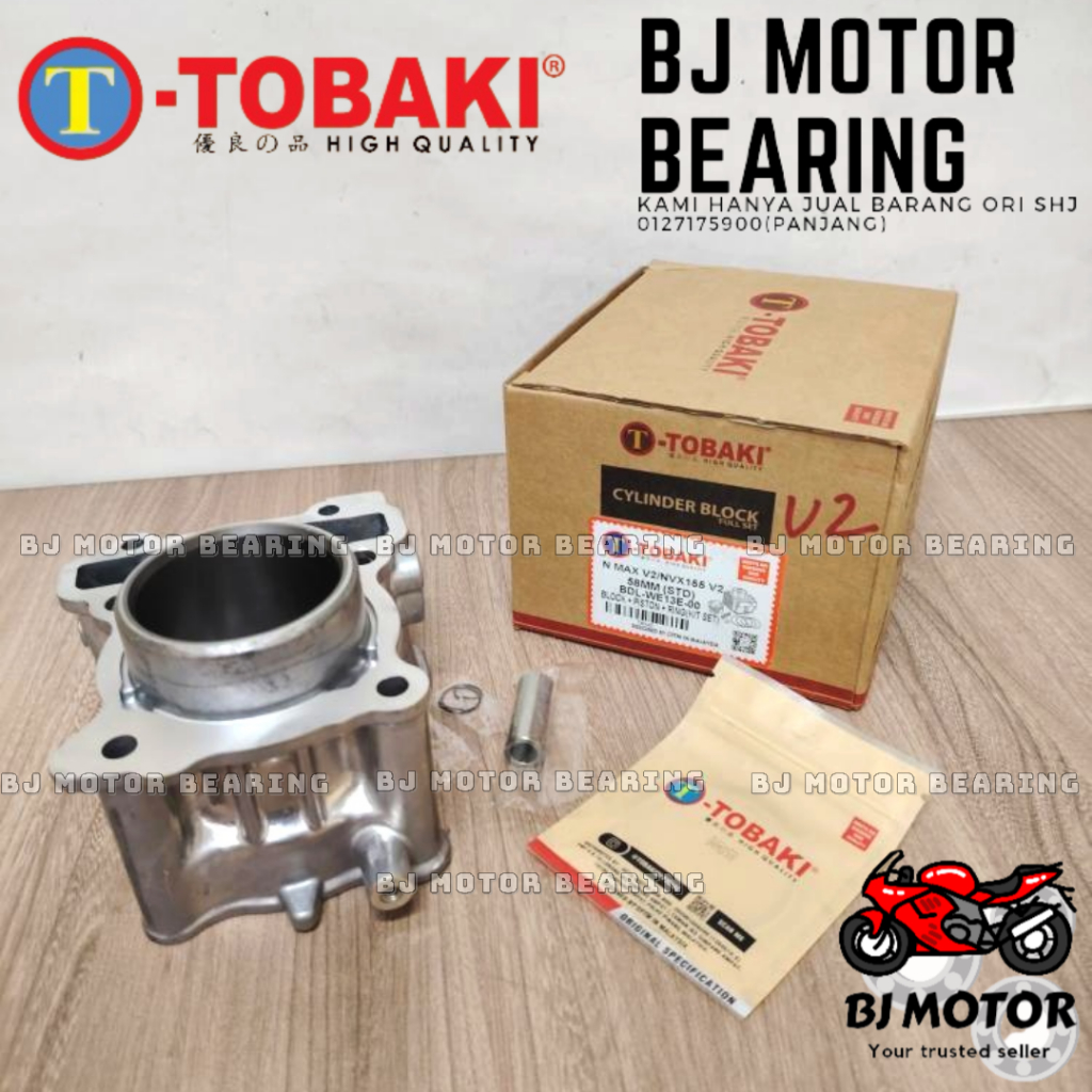 YAMAHA NMAX155 V2 NVX155 V2 CYLINDER BLOCK SET COMPLETE PISTON KIT 58MM ...