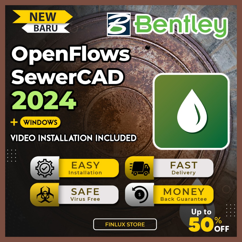 [VIDEO] Bentley OpenFlows SewerCAD 2024 v24.00 Lifetime For Windows (64 ...