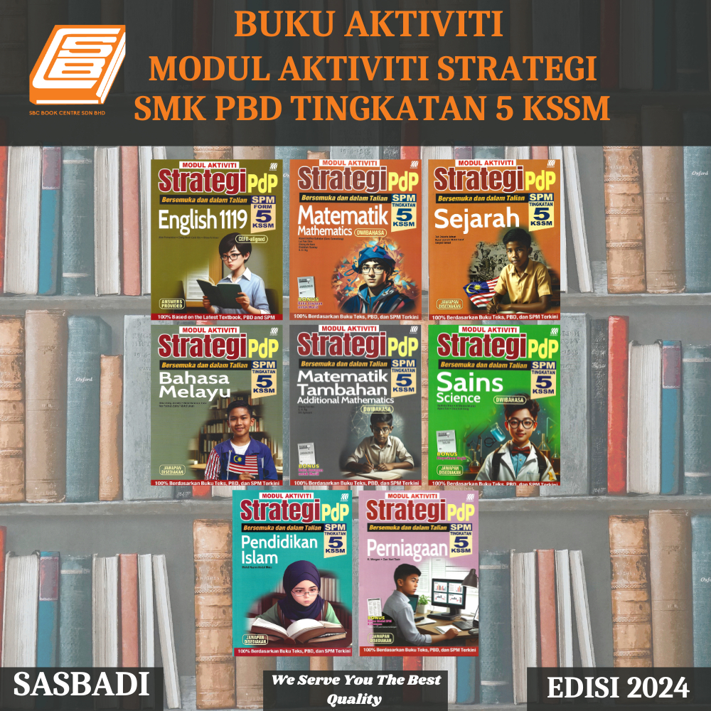 [SBCB] Buku Aktiviti : Modul Aktiviti Strategi PdP SPM Tingkatan 5 KSSM ( Sasbadi ) | Shopee ...