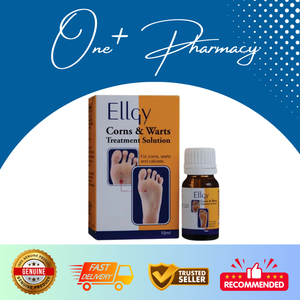 ELLGY Corns & Warts Treatment Solution Lotion 10ml | Shopee Malaysia