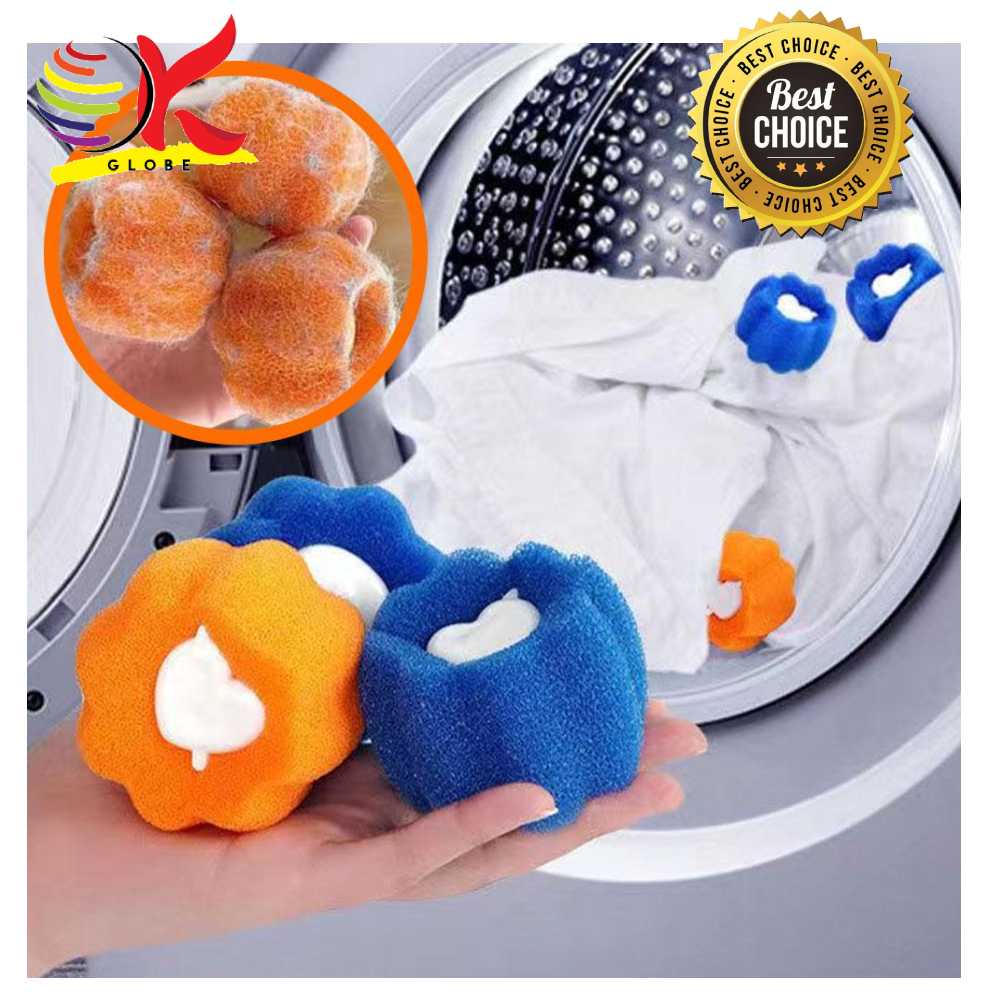 LAUNDRY MAGIC BALL WASHING MACHINE CLEANING BALL ANTI WINDING HAIR ...