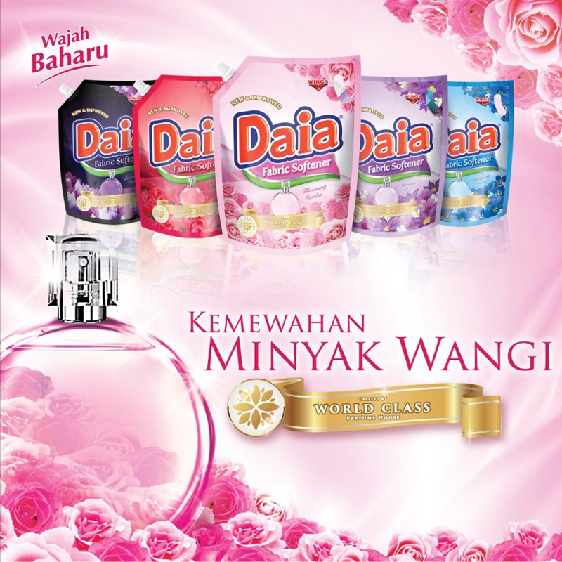 Daia Fabric Softener Luxurious Violet 1.6L | Shopee Malaysia