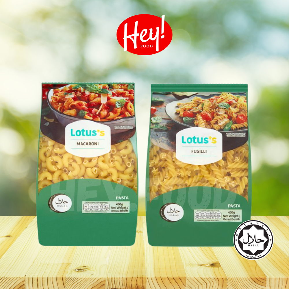 LOTUS'S Pasta Fusilli/ Macaroni (400g) | Shopee Malaysia