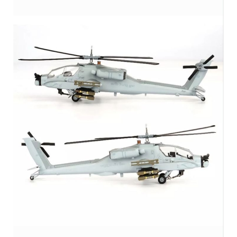 US National Guard AH-64A Apache Attack Helicopter 1/72 Easy model 37026 ...