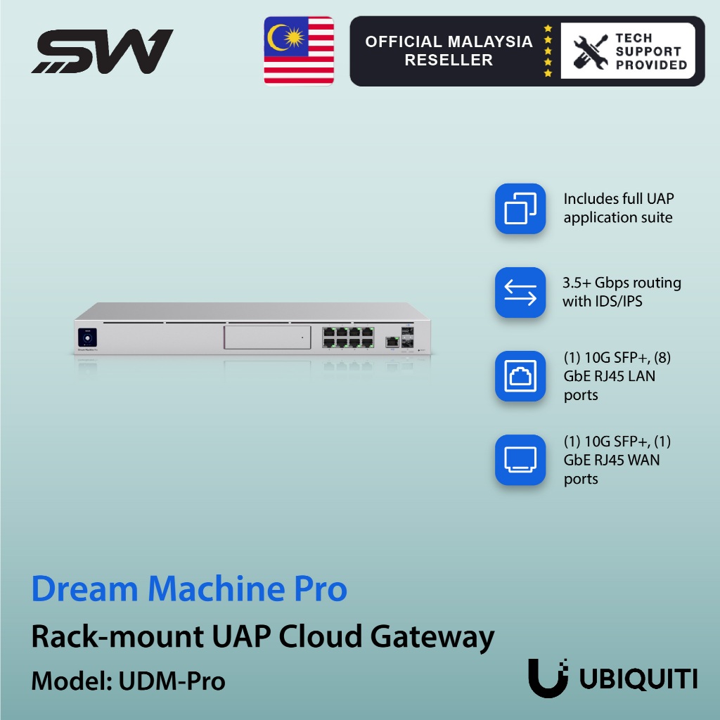 Ubiquiti Networks Dream Machine Pro (UDM-Pro) | Shopee Malaysia