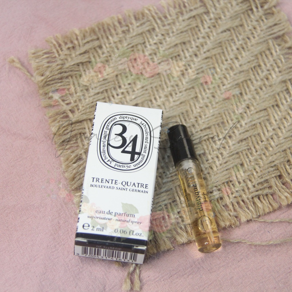 Perfume Sample - Diptyque 34 boulevard Saint Germain EDP, 2018 1.5ML ...