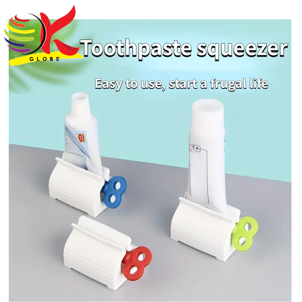 MULTIFUNCTION TOOTHPASTE SQUEEZER TOOTHPASTE DISPENSER ROTATABLE FACIAL ...