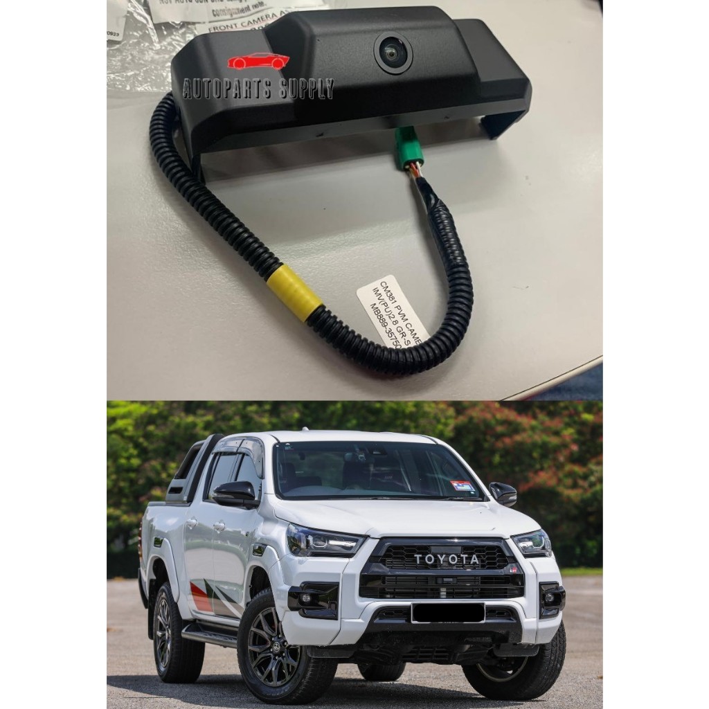 ORIGINAL TOYOTA HILUX REVO GR SPORT GUN125 GUN126 FRONT CAMERA MB889-35750 | Shopee Malaysia