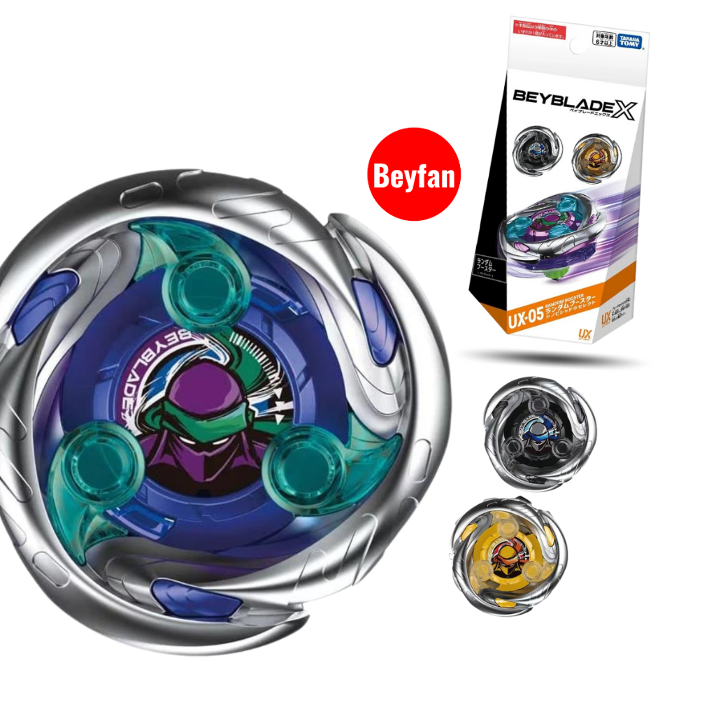 [BEYFAN] UX-05 Random Booster Shinobi Shadow Select (Full Set of 3 ...