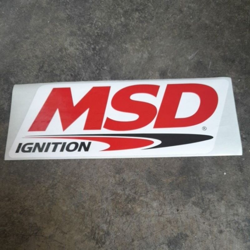 MSD Ignition sticker original | Shopee Malaysia