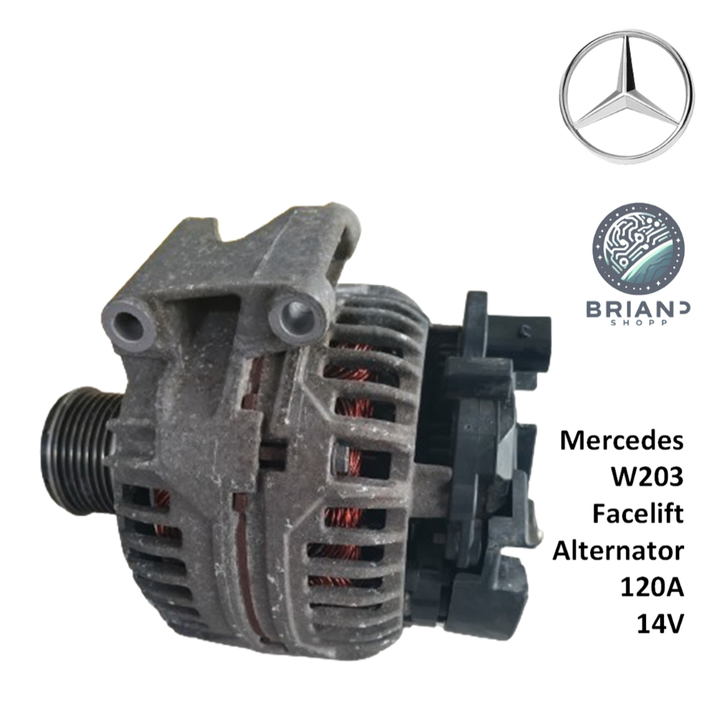 Original Mercedes-Benz Alternator for W203 Engine M271 120A 14V ...