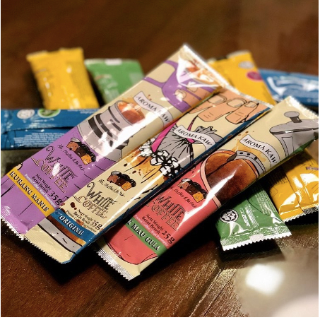 Ali, Muthu & Ah Hock 3 in 1 White Coffee[Original原味] Single Sachet 35g ...