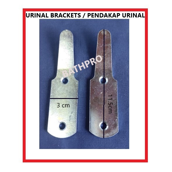 URINAL BOWL WALL BRACKET / BACK HANGER / HOLDER / PENYANGKUT URINAL ...