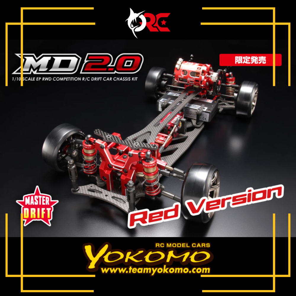 YOKOMO MDR-020R Master Drift MD2.0 Red Version Chassis Kit | Shopee ...