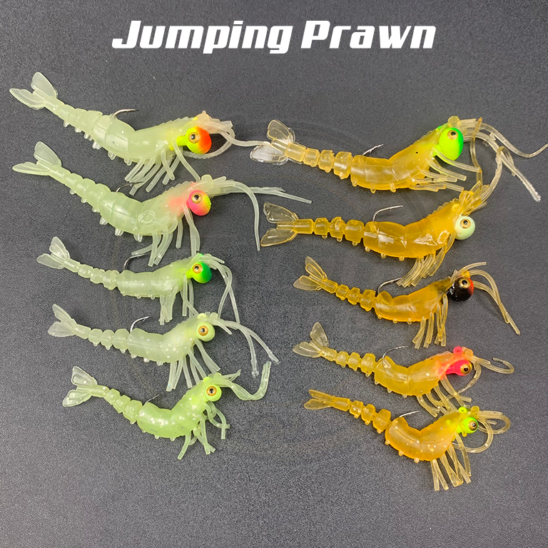 Jumping Prawn Umpan Palsu Udang Tipu Siakap Kolam PB Zerek Gewang ...