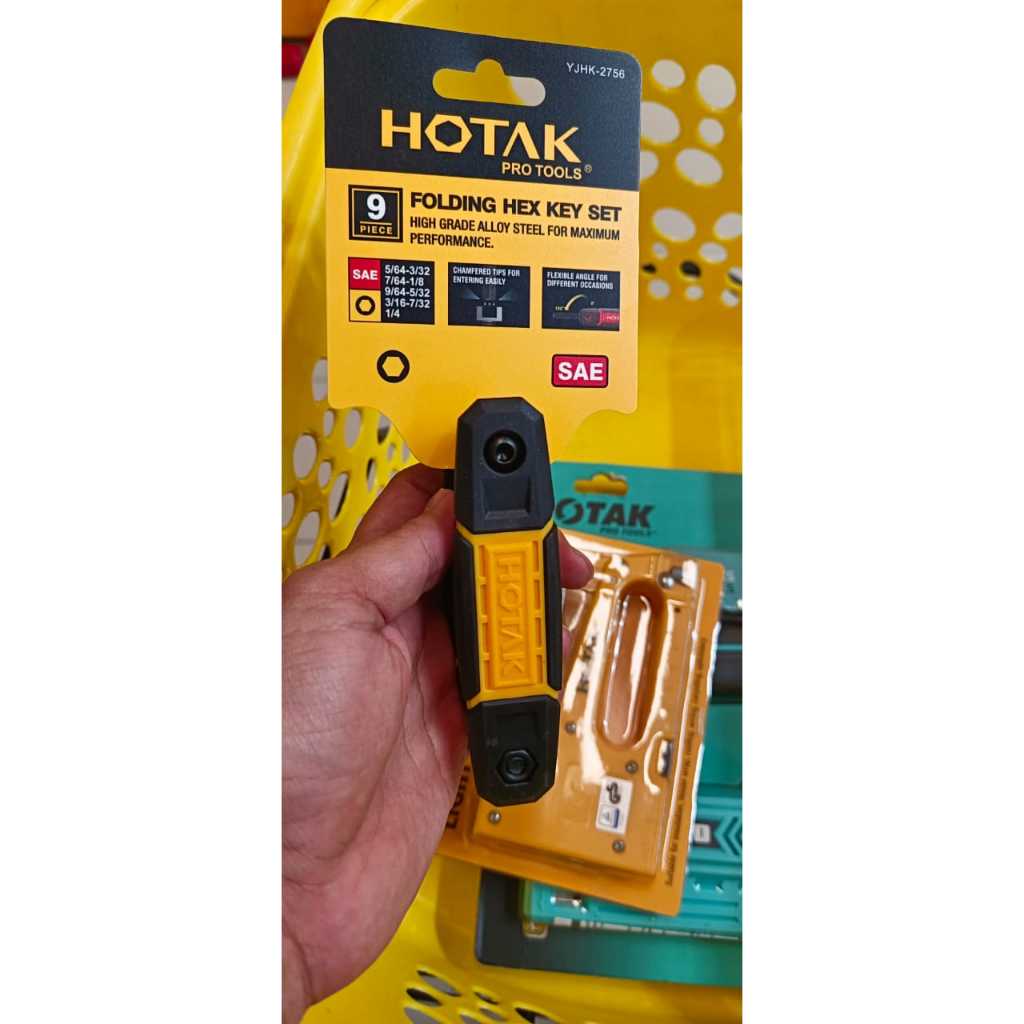 HOTAK Folding Hex Key Set (9 Pcs) | Shopee Malaysia