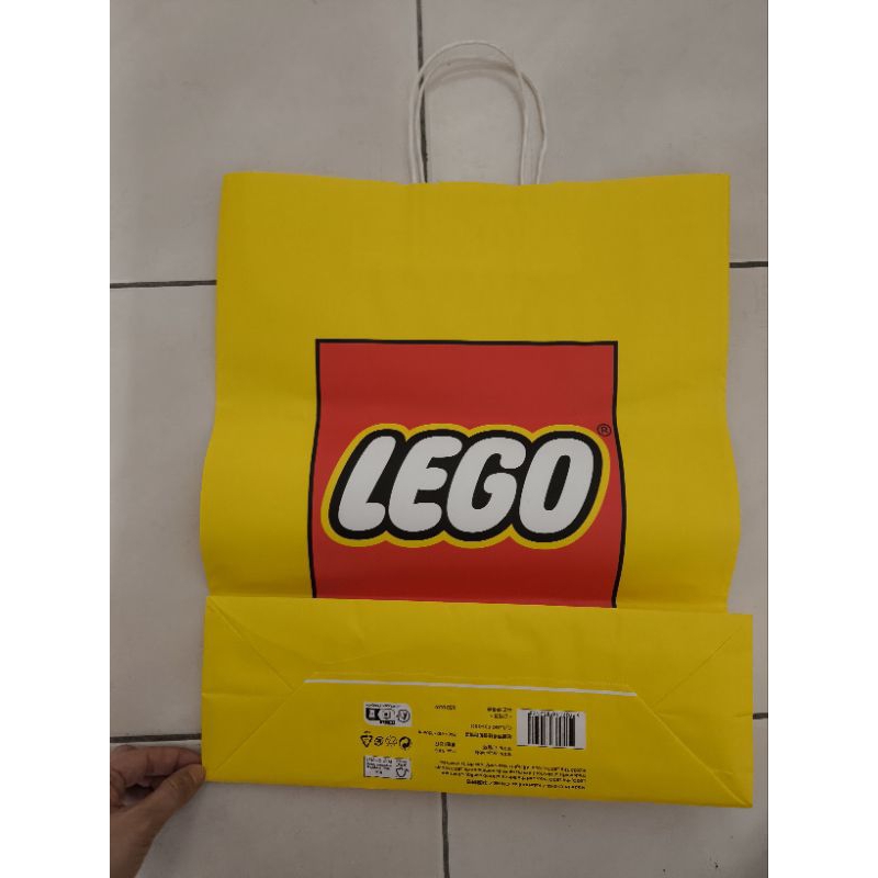 Original Yellow Lego Paper Bag | Shopee Malaysia