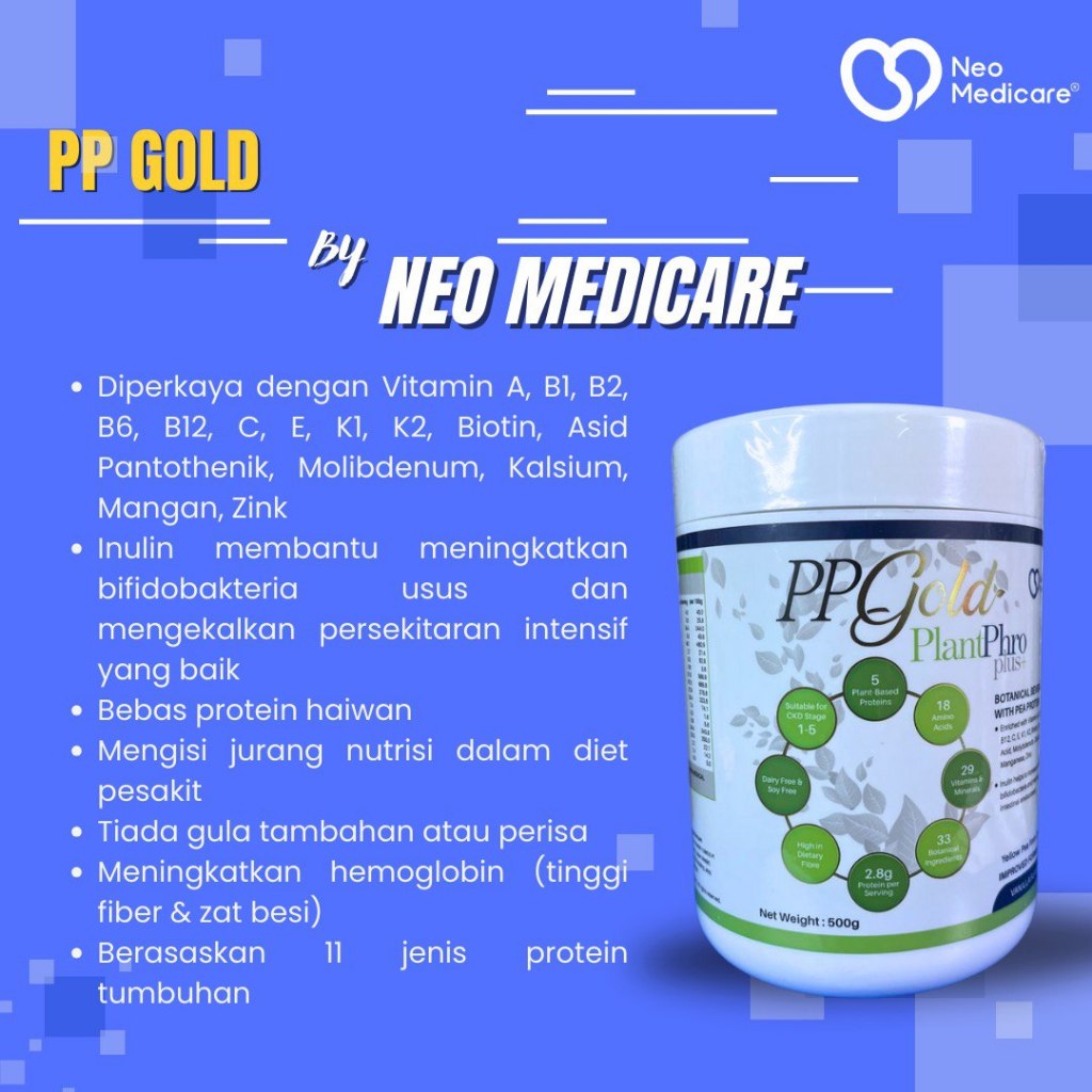 PP GOLD PLANT PHRO PLUS - MINUMAN BOTANI CAMPURAN DENGAN PROTEIN KACANG ...